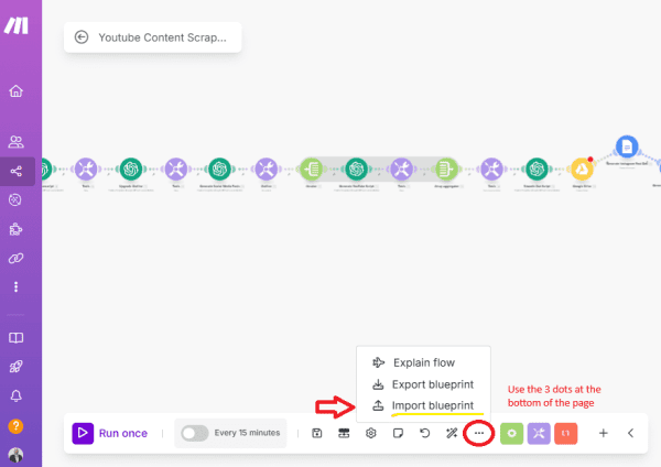 How to Import and Configure a JSON Blueprint in Make.com – Spun Web Technology